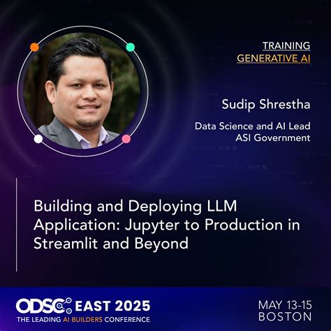 odsceast llms machinelearning aiapplications datascience mlops