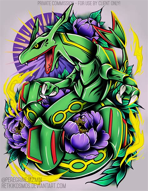 Rayquaza Pokemon Drawn By Retkikosmos Danbooru