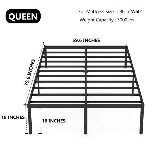 Metal Bed Frame Queen Instructions At Anthony Bohnsack Blog
