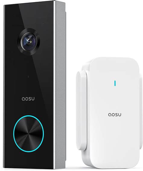 Aosu 2k Video Doorbell Wireless Battery Powered Dis N Dat Barbados