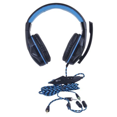 Гарнітура Gemix W 360 Gaming Black Blue W 360 Black Blue купити в інтернет магазині Ktc
