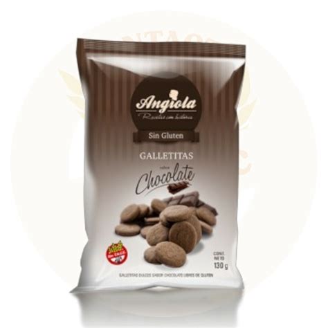 Galletitas Chocolate Angiola 130 Gr