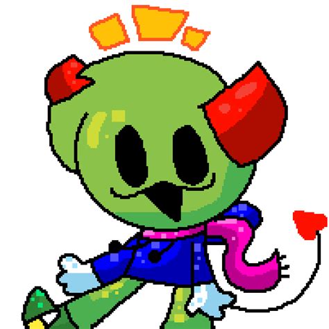Pixilart Green The Green Devil By Lynnthefox2022