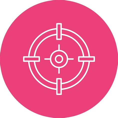 Premium Vector Shoot Target Vector Illustration Style