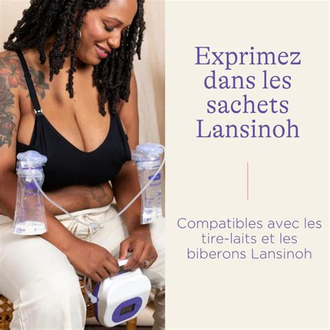 Lansinoh Sachets de Conservation 50 Unités Bambinis Baby