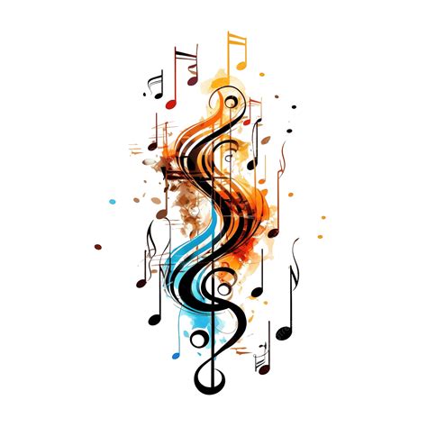 음표 기호 노트 음악 멜로디 Png 일러스트 및 이미지 에 대한 무료 다운로드 Pngtree