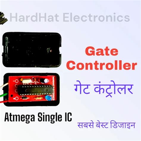 Gate Controller Single Ic Atmega8 Control Integrated Circuit Power