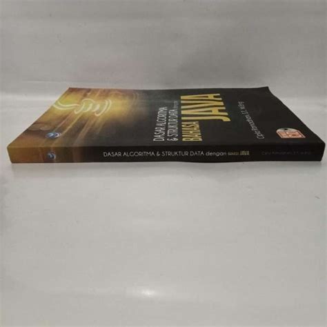 Promo Ori Dasar Algoritma Dan Struktur Data Dengan Bahasa Java Plus Cd Cipt Diskon 26 Di Seller