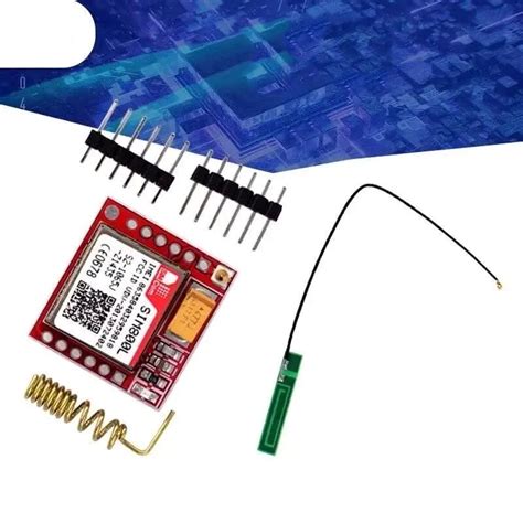 1 Pc Sim800l With Spring Antenna Mini Gprs Gsm Module Micro Sim Card Core Quad Band Ttl Serial