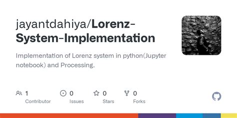 GitHub Jayantdahiya Lorenz System Implementation Implementation Of