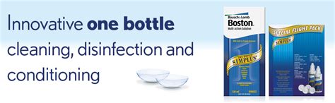 Boston Simplus Multi Action Solution 120ml Contact Lens Solution For