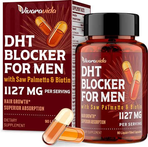 Dht Blocker For Men Hair Growth Supplement With Saw