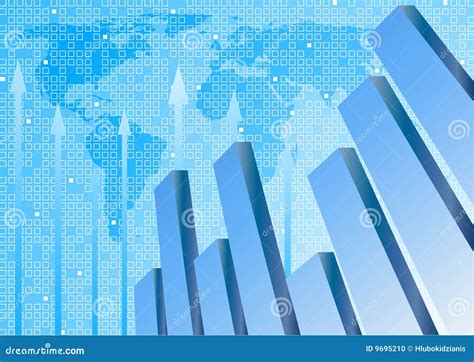 Vector Background With Diagram Stock Vector Illustration Of Backdrop