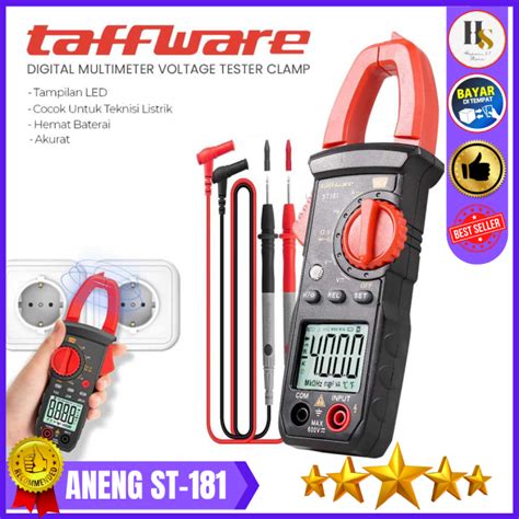 Cod Aneng Digital Multimeter Voltage Tester Clamp Tang Amper Ampere Ac Dc Digital Aneng Bagus