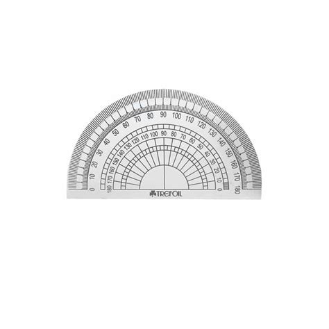 Technical Drawing Protractor 180deg 10cm Datec7034 A5 Cash And Carry