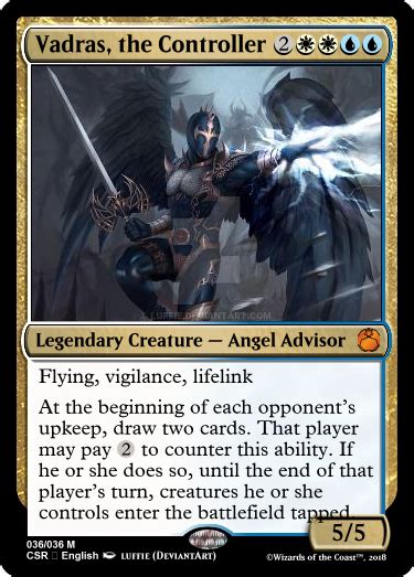 Vadras The Controller Azorius Angel R Custommagic