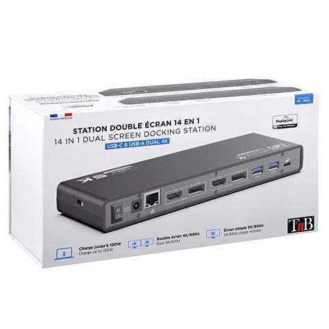 14 In 1 Dual Screen Docking Station T NB