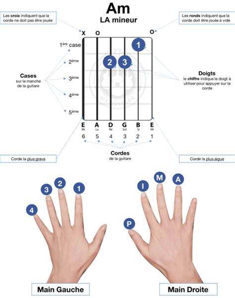 Comment Lire Un Diagramme Daccord Myguitare Apprendre La Guitare