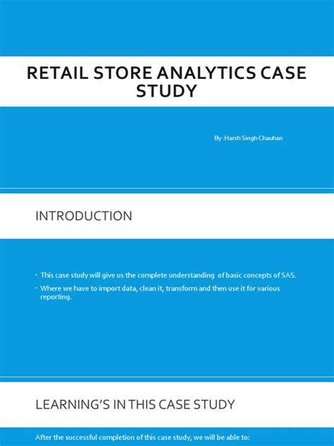 Sas Case Study Pdf Sas Software Information Retrieval
