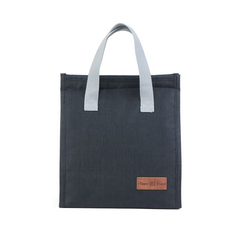 Premium Solid Color Insulated Lunch Bags Wholesale Custom Logo Cooler
