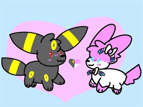 So Cute Sylveon X Umbreonmy Artthe Rapidash 2024