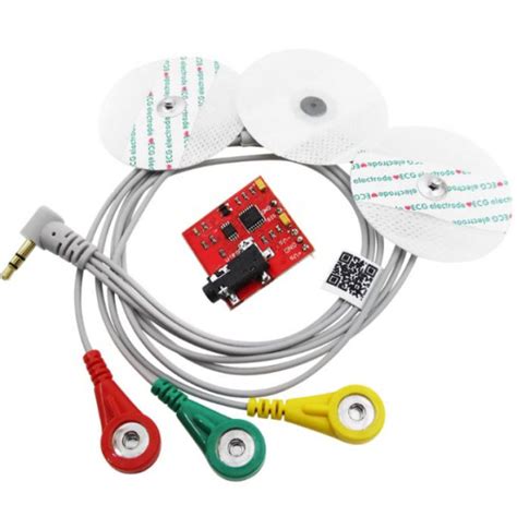 Emg Muscle Sensor Module With Electrodes Only For