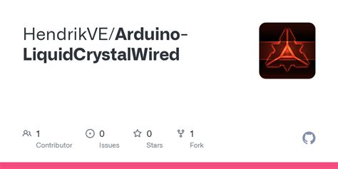 Github Hendrikve Arduino Liquidcrystalwired