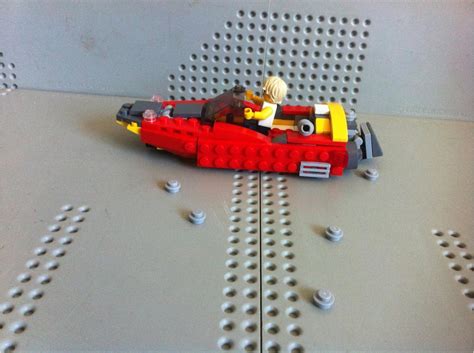Lego Moc 5866 Motorboat By Turbo8702 Rebrickable Build With Lego
