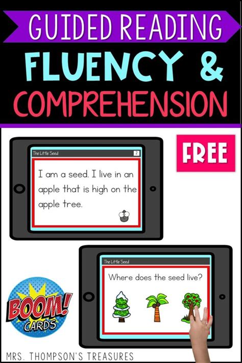 Free Guided Reading Boom Cards™ Classroom Freebies