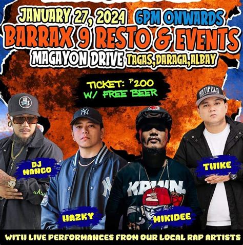 Engkwentro Rap Battle League Music Festival At Bar Rax 9 Resto And Events