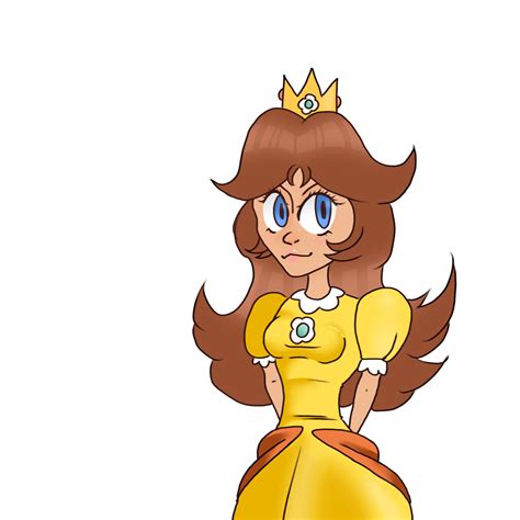Princess Daisy Rdrawing