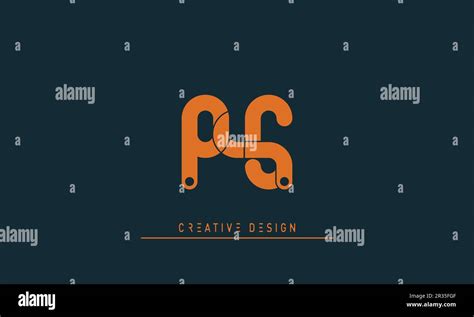Alphabet Letters Modern Creative Logo PS SP Stock Vector Image Art Alamy