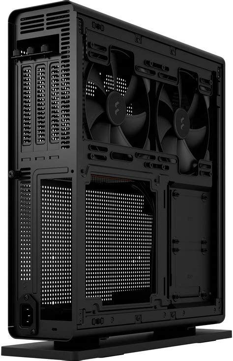 Fractal Design Ridge Black Mini Itx Slim Small Form Factor Console Pc