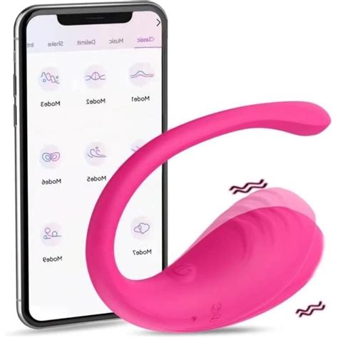 Agréable Mini Sex Toýs Oeuf Vibrant Connecté Telephone App Vibromasseurs Feminin À Distance