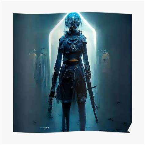 Cyberpunk Aesthetic Poster For Sale By AICustomArt Redbubble