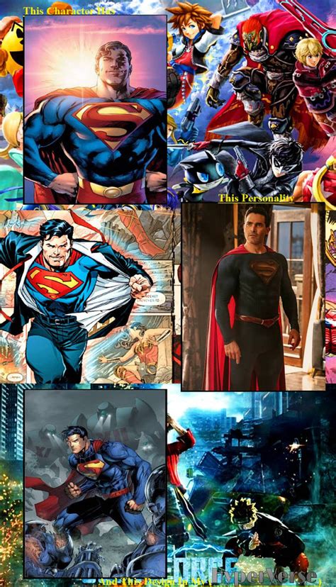 Hyperverse Design And Personality Superman By Kaio10fv On Deviantart