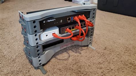 My Printed Mini Server Rack R3dprinting