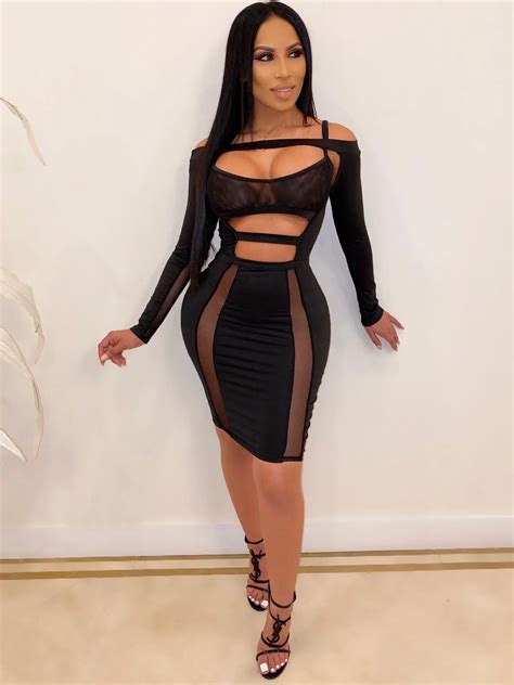 Wholesale Night Club Cut Out Bodycon Sexy Dress Uha111534 Wholesale7