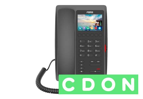 fanvil h5w voip telefon med nummerpresentation sip rtcp rtp srtp