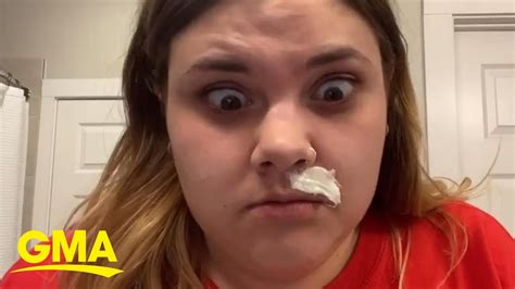 Waxing Her Upper Lip At Home Has Been Added To This Womans List Of