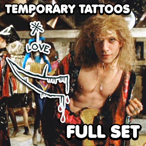 Buffalo Bill The Silence Of The Lambs Temporary Tattoos Alunacre