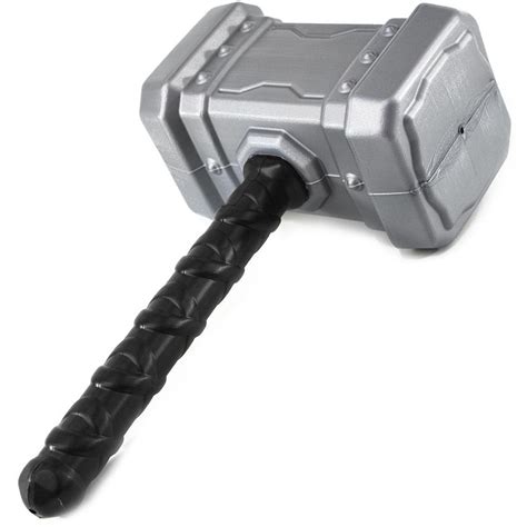 Martelo Plastico Brinquedo Cosplay Fantasiar Deus Trovao Tor Shopee Brasil