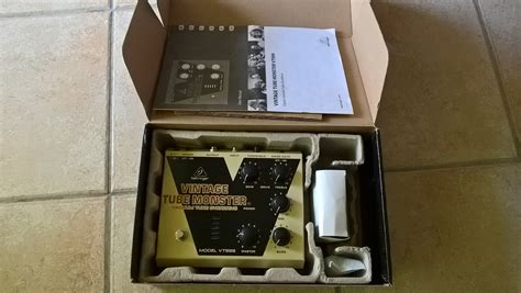 Vintage Tube Monster VT999 Behringer Audiofanzine