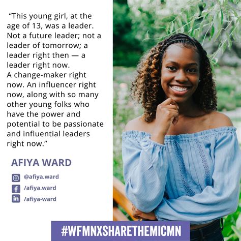 Afiya Ward On Linkedin Thank You For Your Leadership And For Sharing Your Mic With Me Maria