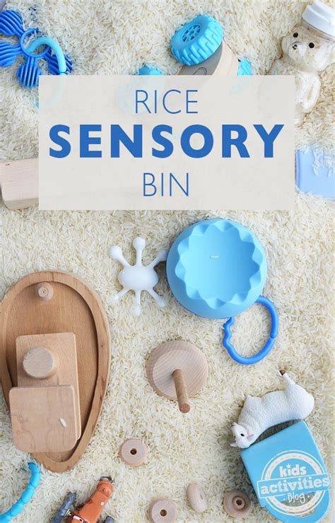 Rice Sensory Bin