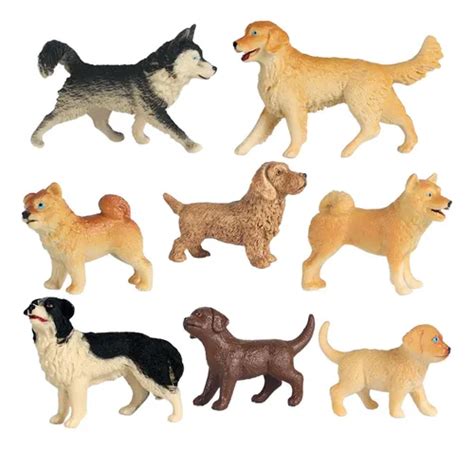 Decoración Plástica Del Modelo De Perro Simulada Para Mercadolibre