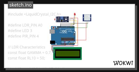 210180011 RizkiDianPratama SensorLDR Wokwi ESP32 STM32 Arduino Simulator