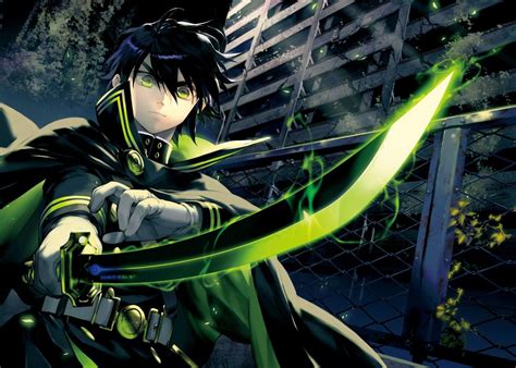 Anime Seraph Of The End Yūichirō Hyakuya Papel De Parede Owari No