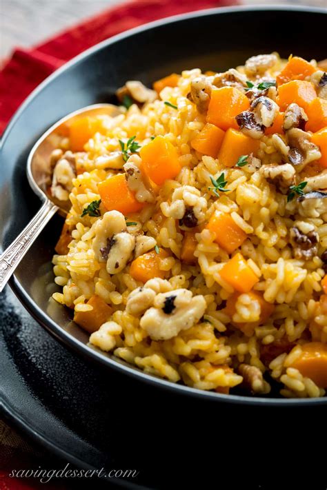 Butternut Squash Risotto 4 Saving Room For Dessert