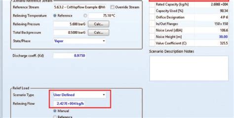 Psv Sizing Spreadsheet Regarding Relief Valve Sizing In Aspen Hysys V8 3 Pdf Psv Sizing